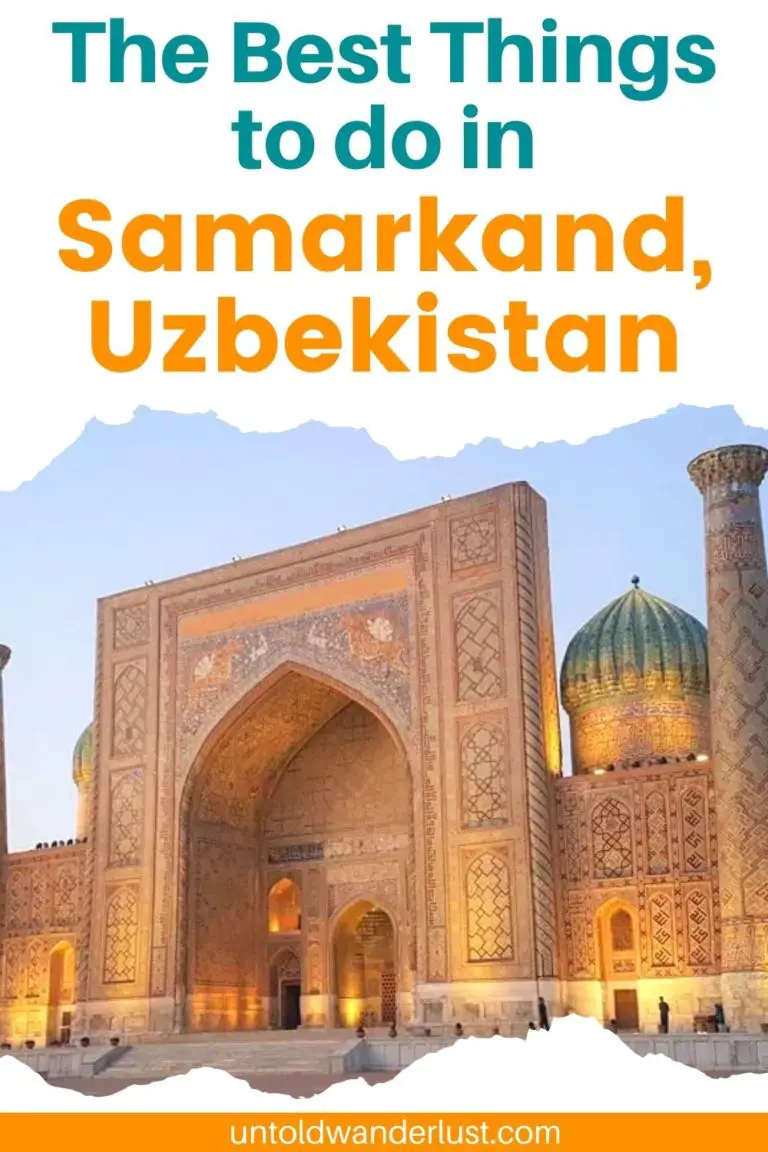 The Best Things to do in Samarkand | A Complete Guide